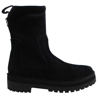 Clarks Rock Knit Damen Schwarz Stiefel