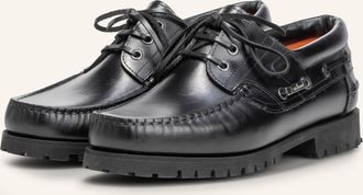 Floris Van Bommel Floris Van Bommel Bootsschuh Boat Shoe 02 schwarz