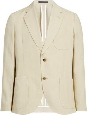 Paul Smith Veste de costume droite en lin