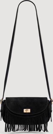 Sandro Wildleder-Tasche Mini Mambo