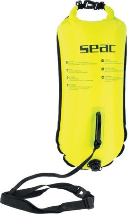 Seac Unisex - Erwachsene Safe Dry aufblasbare Boa, 36 x 72 cm, 28 l, gelb, Einheitsgr&ouml;&szlig;e