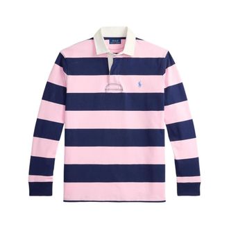 Ralph Lauren Homme, Tops, Multicolore, Taille: XL Iconic Rugby Shirt