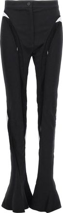 MUGLER Casual Hose - Schwarz