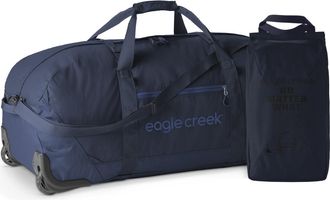 Eagle Creek No Matter What Reisetasche mit Rollen, 130L Volumen, Duffel Bag, Wasserabweisend, Robust, Atlantic Blue