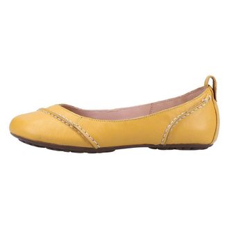 Hush Puppies Janessa Damen Ballerinas, gelb, 39 EU