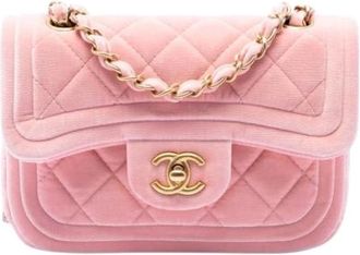 Chanel Sac bandouli&egrave;re vintage Chanel doccasion - Femme - Pre-owned - Rose - Taille: ONE Size