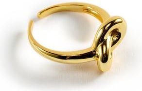 Au Printemps Paris Bague noeud en acier