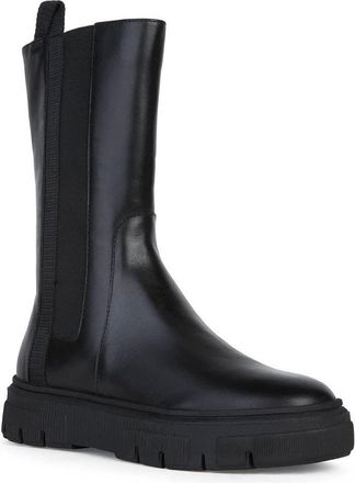 Geox Damen D Isotte F Stiefeletten,Schwarz,40 EU