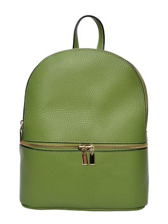 Isabella Rhea Gr&uuml;n Rindsledertasche