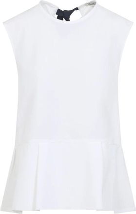 Max Mara Femme, Tops, Blanc, Taille: 40 FR Brava Top