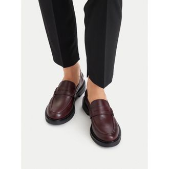 Geox Slipper Geox D Serilda D56WYE 43 C7357 Dunkelrot