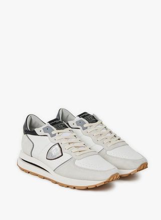 Philippe Model Bi -Material -Sneaker - Weiß