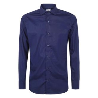 Tintoria Mattei Casual Chemises - Homme - Chemises - Bleu - Taille: XL