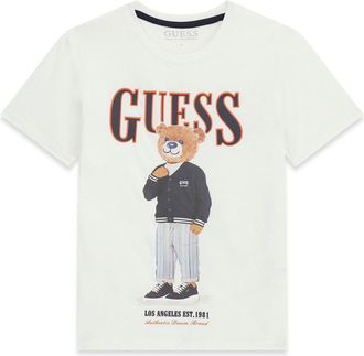 Guess T-Shirt L6GI09 K8HM4 Wei&szlig; Regular Fit