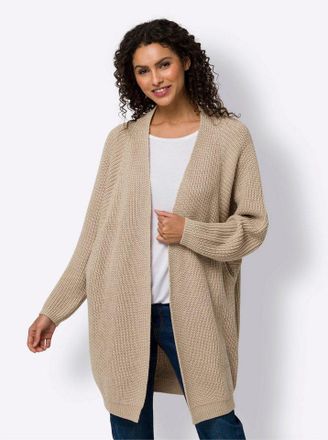 Heine Strickjacke Strickjacke Langarm Grobstrick