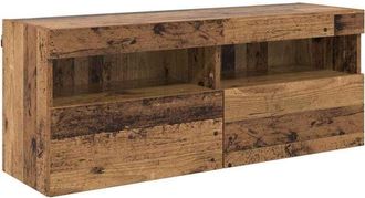 vidaXL TV-Wandschrank Altholz 100 x 30 x 40 cm Holzwerkstoff vidaXL
