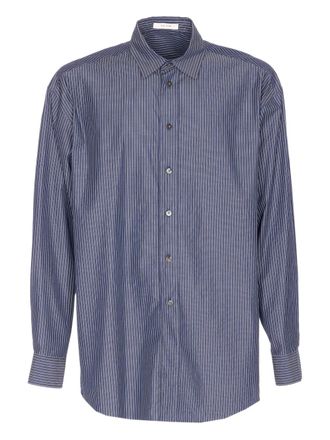 The Row chemise &agrave; rayures - Bleu