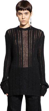 Ann Demeulemeester Maddie Irregular Rib Sweater