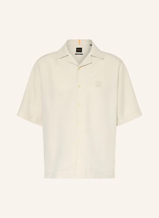 HUGO BOSS Resorthemd Lapisy Relaxed Fit beige