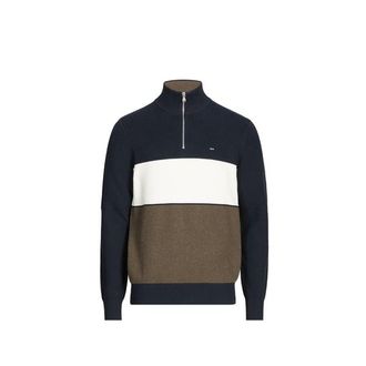 Eden Park Pull col zipp&eacute; en coton