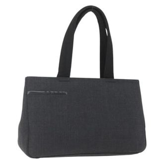 Prada Pre-owned Vintage Canvas Tote Bag - - Pre-owned - Damen - Schwarzk - ONE SIZE