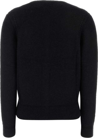 Isabel Marant Womens Black Alpaca Blend Naia Cardigan Maglieria Sweater