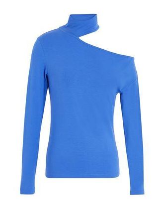 8 by YOOX VISCOSE CUT-OUT L/SLEEVE TOP