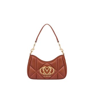 Love Moschino Femme, Sacs, Brun, Taille: ONE Size Sac bandouli&egrave;re matelass&eacute;