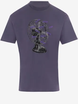 Carhartt Work in Progress Graphic-Printed Organic Cotton T-Shirt - Purple