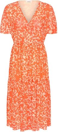 Soaked In Luxury Robe SLAldora - Femme - Robes - Orange - Taille: 40 FR