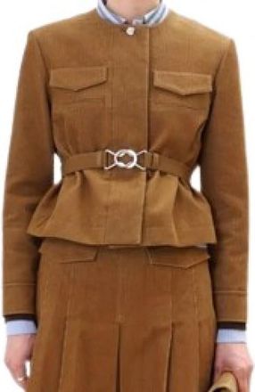 Tory Burch Corduroy-Jacke - - Jackets - Damen - Braun - XS