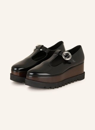 Stella McCartney Plateau-Loafer Elyse schwarz