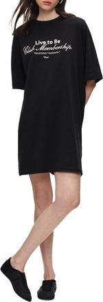 LTB Jeans Jeans T-Shirt Kleid Yenafe aus Cotton Mehrfarbig - Gr&ouml;&szlig;e M