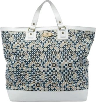 Celine Pre-owned Vintage Canvas Tote - - Pre-owned - Damen - Mehrfarbig - ONE SIZE