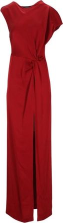 Federica Tosi Femme, Robes, Rouge, Taille: 38 FR Maxi Robes