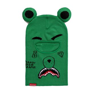 Sprayground Gr&uuml;ner B&auml;ren Skimaske Gestrickt Haifisch Stickerei - - Accessories - Herren - Gr&uuml;n - ONE SIZE