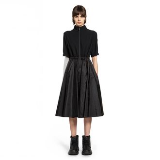 Moncler Satin Midi Dress