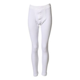 Dolce & Gabbana Leggings Pants - - Trousers - Damen - Wei&szlig; - 2XL