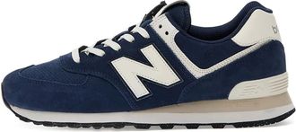 New Balance baskets 574 en daim - Bleu