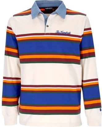 The Hundreds Homme, Tops, Multicolore, Taille: M Figueroa Long Sleeve Polo