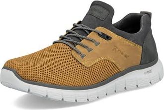 Rieker Baskets &agrave; enfiler pour homme B6652, Jaune Combi 68, 45 EU