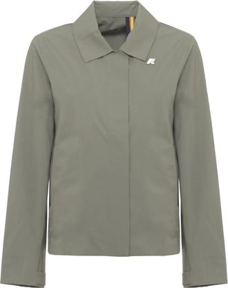 K-Way Femme, Vestes, Vert, Taille: 40 FR K-Way Manteaux