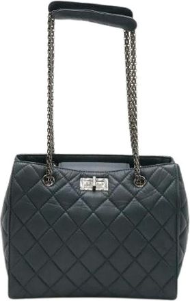 Chanel Sac bandouli&egrave;re vintage Pre-owned - Femme - Pre-owned - Bleu - Taille: ONE Size