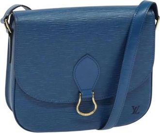 Louis Vuitton Pre-owned Cuir sacs-louis-vuitton - Femme - Pre-owned - Bleu - Taille: ONE Size