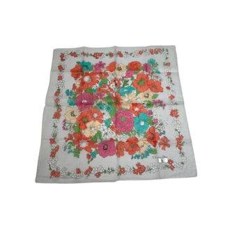 Dior Foulard en soie Vintage Pre-owned - Femme - Pre-owned - Multicolore - Taille: ONE Size