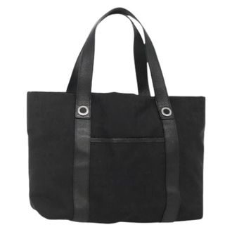 Bulgari Pre-owned Canvas Handtaschen - - Pre-owned - Damen - Schwarzk - ONE SIZE