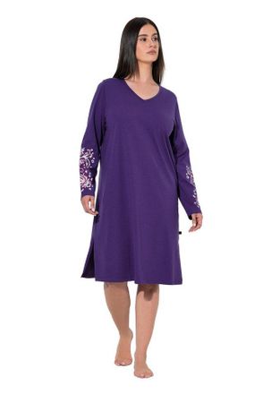 Ulla Popken Bigshirt Bigshirts 2er-Pack Paisley Rundhalsausschnitt