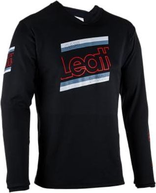 Leatt Nouveau Maillot MTB Enduro 4.0 Sport Technique, Noir, 3XL Homme
