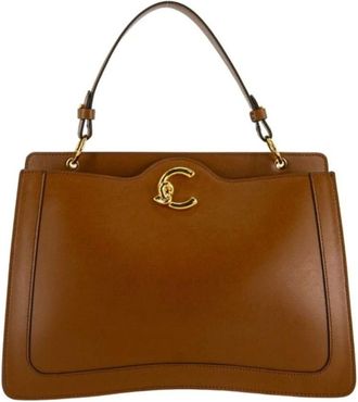 Coccinelle Femme, Sacs, Brun, Taille: ONE Size C-Me Calf Handbag