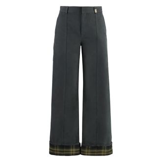 Burberry Baumwollmischung Hose - - Trousers - Damen - Grau - XS